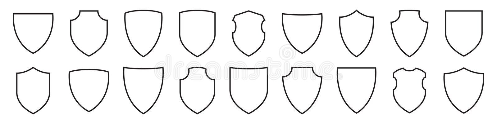 Shields Forms Stock Illustrations – 128 Shields Forms Stock ...