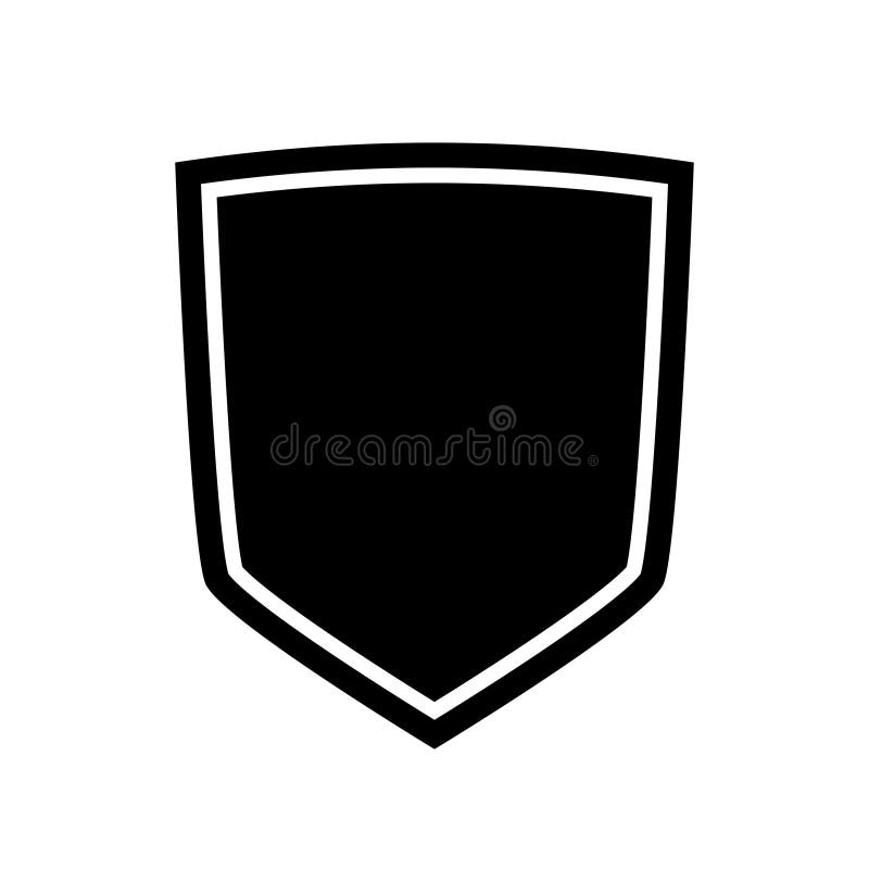 Protection Security Shield Vector Icon Symbol Stock Vector ...