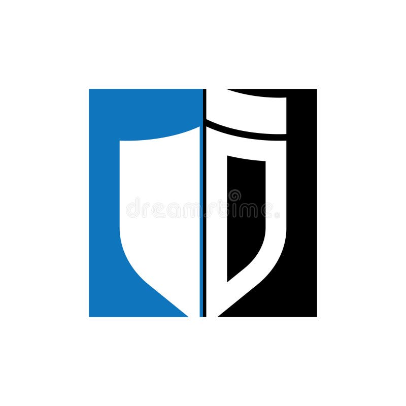 Shield Icon and Symbol Template Stock Illustration - Illustration of ...