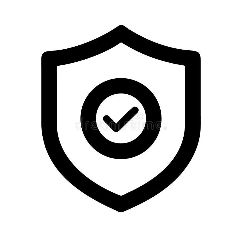 Shield icon vector stock illustration. Illustration of shieldicon ...