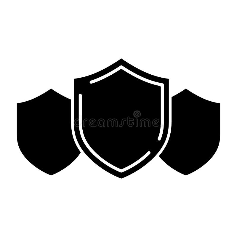 Shield Icon Vector. Defence Illustration Sign. Armor Symbol. Protection ...