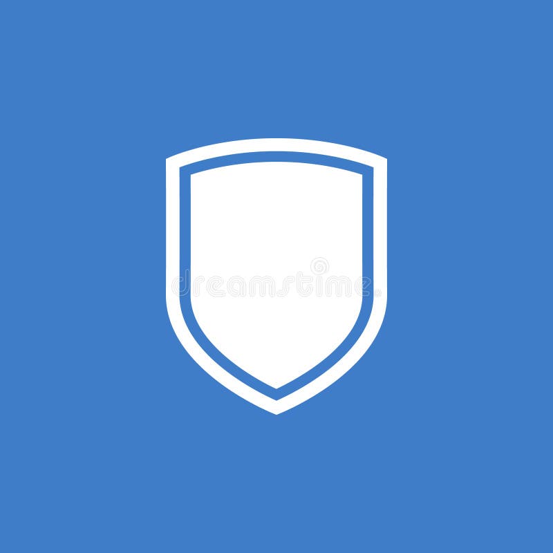 Shield Icon, Shield Vector Illustration Stock Vector - Illustration of ...