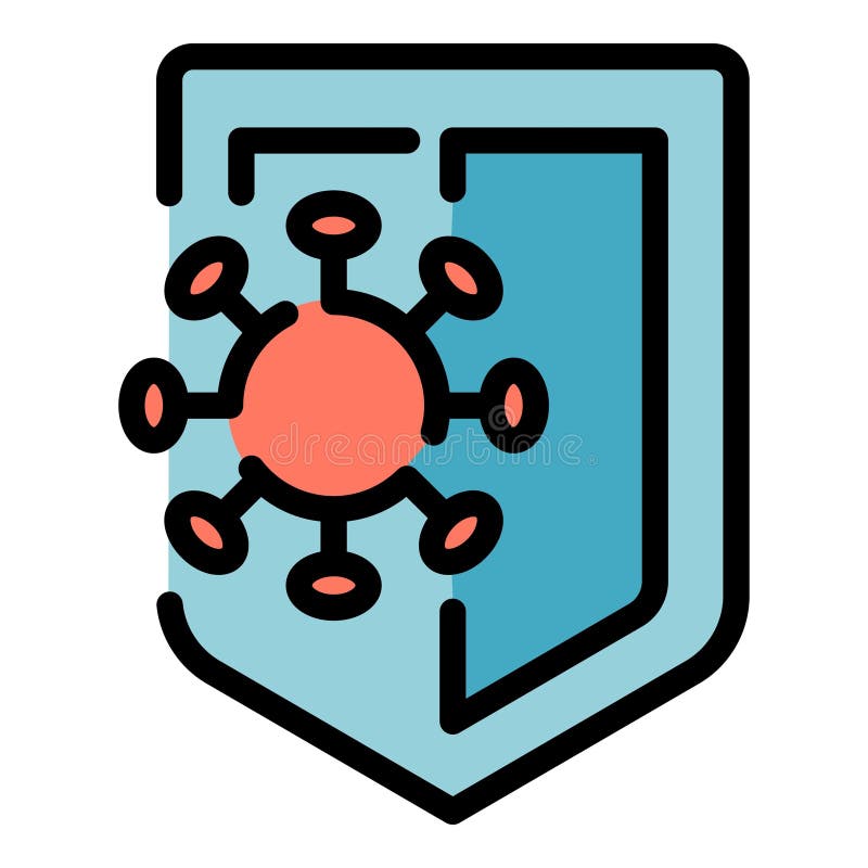 Immune Dna Icon Color Outline Vector Stock Vector - Illustration of logo, research: 232006019