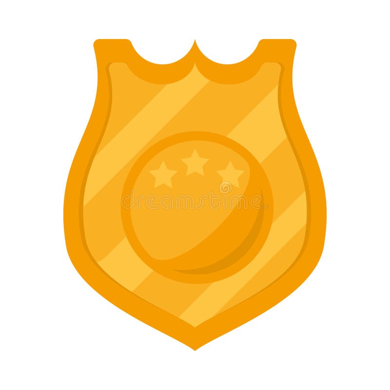 Shield of justice stock illustration. Illustration of gold - 358031320