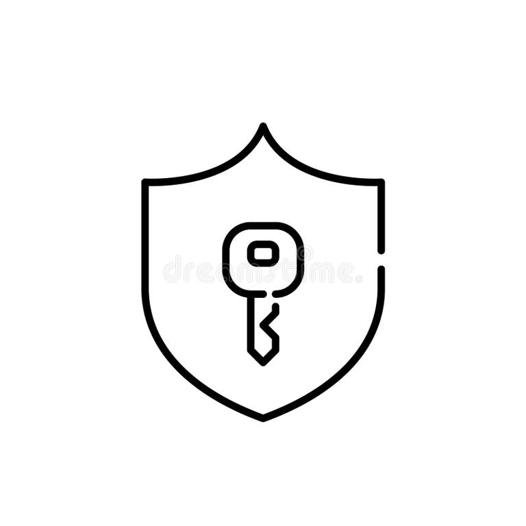 Shield Key Icon Stock Illustrations – 32,780 Shield Key Icon Stock ...