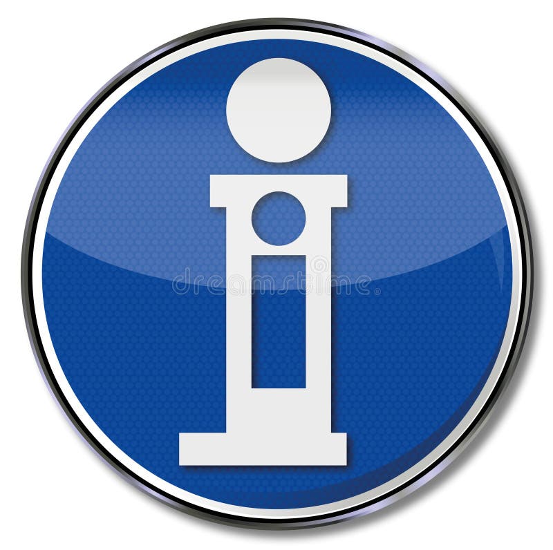 Shield with Large I for Information Stock Vector - Illustration of ...