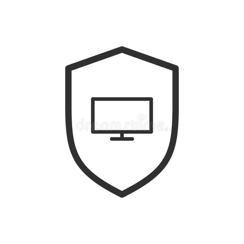 Shield Line Icon, Outline Illustration, Linear Pictogram Isolated on ... Shield Line Icon, Outline Illustration, Linear Pictogram Isolated on ...