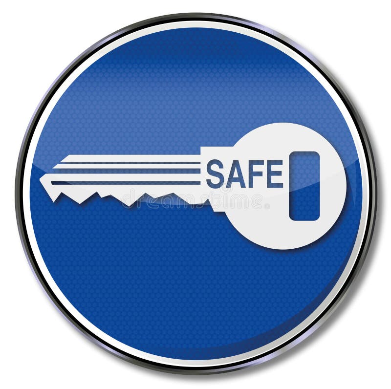 Lock, Key, Safe and Security Stock Vector - Illustration of currency ...