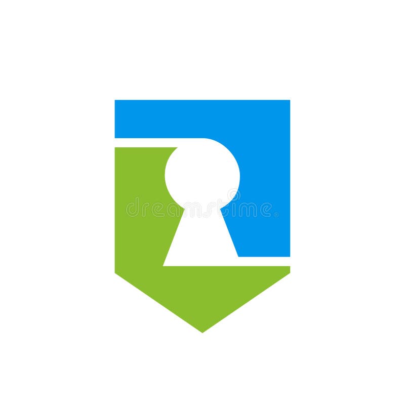 Shield Padlock Logo Design Template, Shield Lock Icon Vector Stock Vector - Illustration of ...