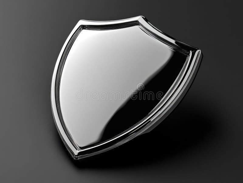 Shield Logo Design stock illustration. Illustration of protection ...