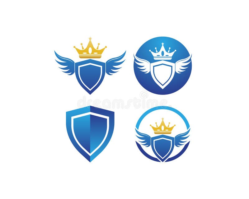 Shield Logo Design Template Stock Vector - Illustration of hosting ...