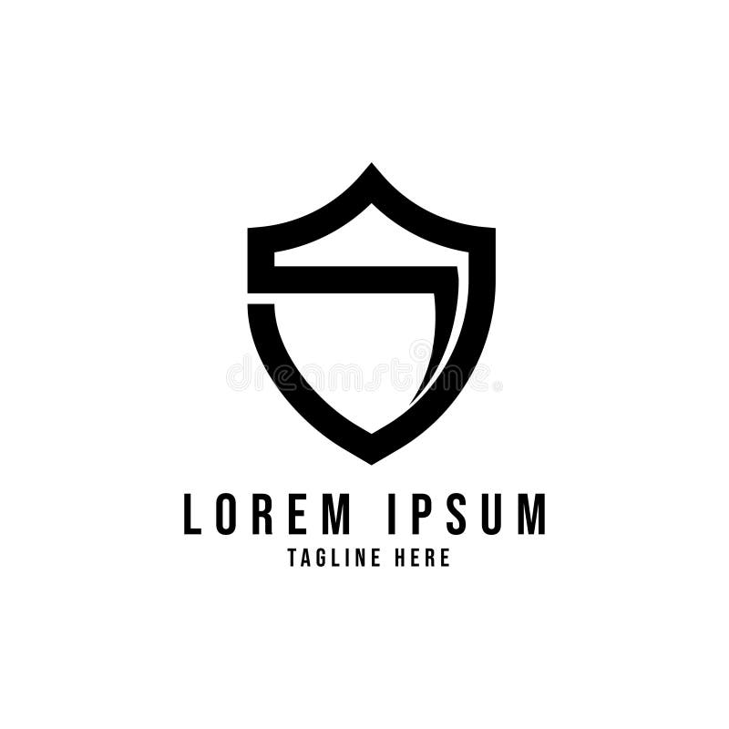 Shield Logo Design Template Vector Isolated Illustration Stock Vector ...