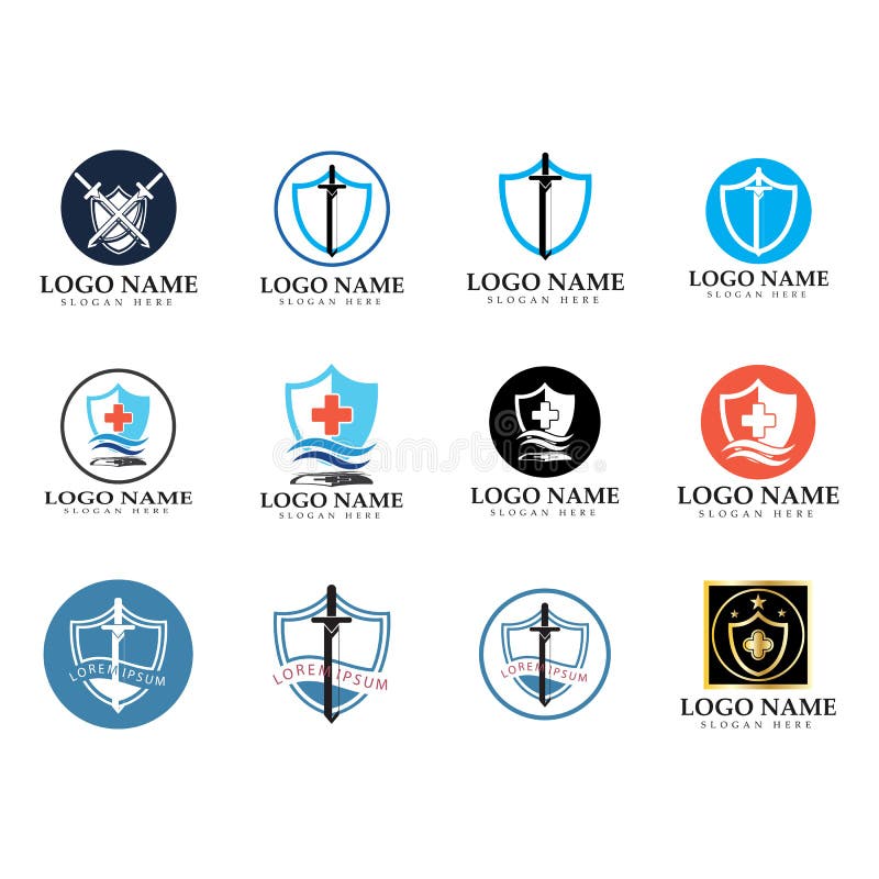 Shield Logo Design Vector,shield Emblem Logo Template,logosymbol Icon ...