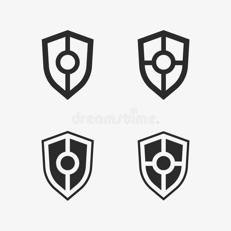 Shield Logo Design Vector,shield Emblem Logo Template,logosymbol Icon ...
