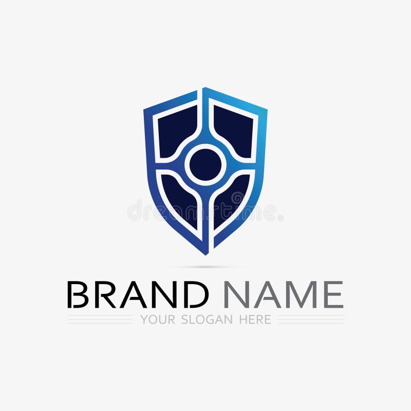 Shield Logo Design Vector,shield Emblem Logo Template,logosymbol Icon-vector Stock Vector ...