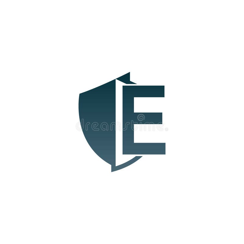 Shield Letter E Stock Illustrations – 1,748 Shield Letter E Stock ...