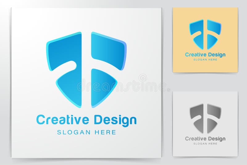 Shield Logo Ideas. Inspiration Logo Design. Template Vector ...