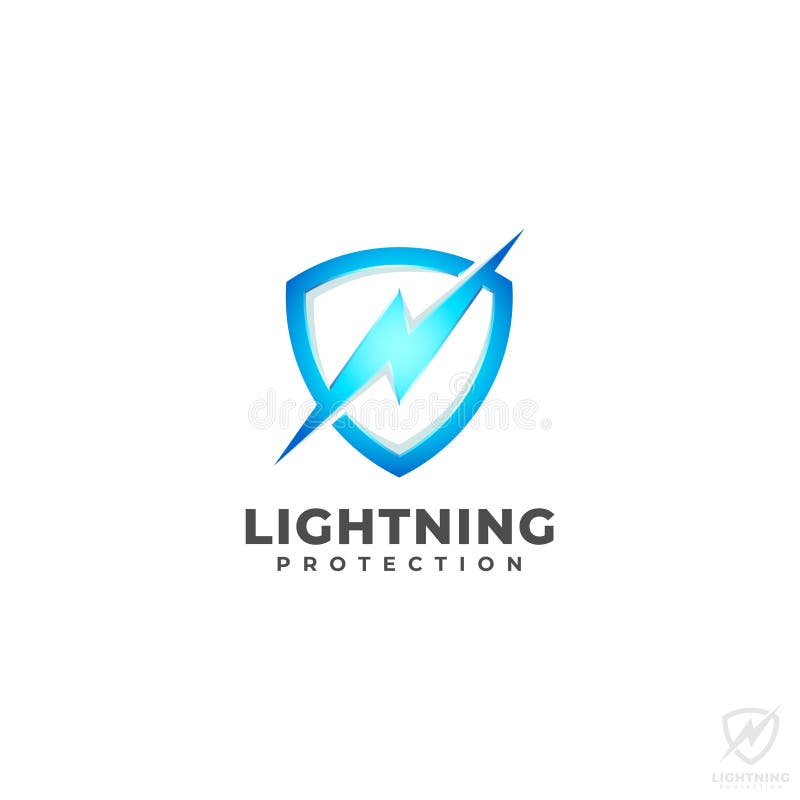 Lightning Protection System Vector Icon Eps 10 Stock Vector ...