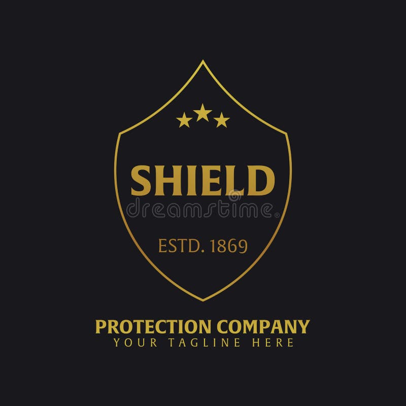 Shield Logo. Protection Company. Security. Guardian. Vector ...