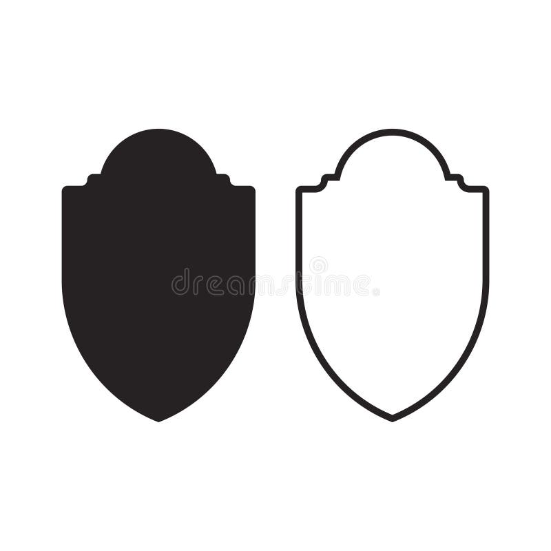 Shield logo stock vector. Illustration of heraldic, heraldry - 280525972