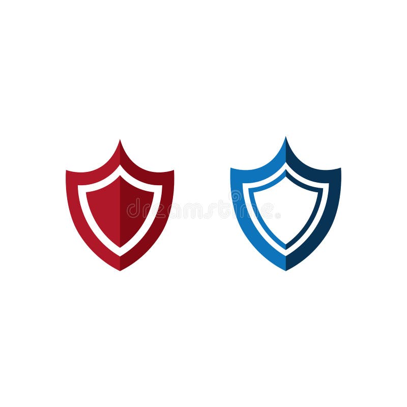 Shield Logo Template Design. Vector Shield Icon Stock Vector ...