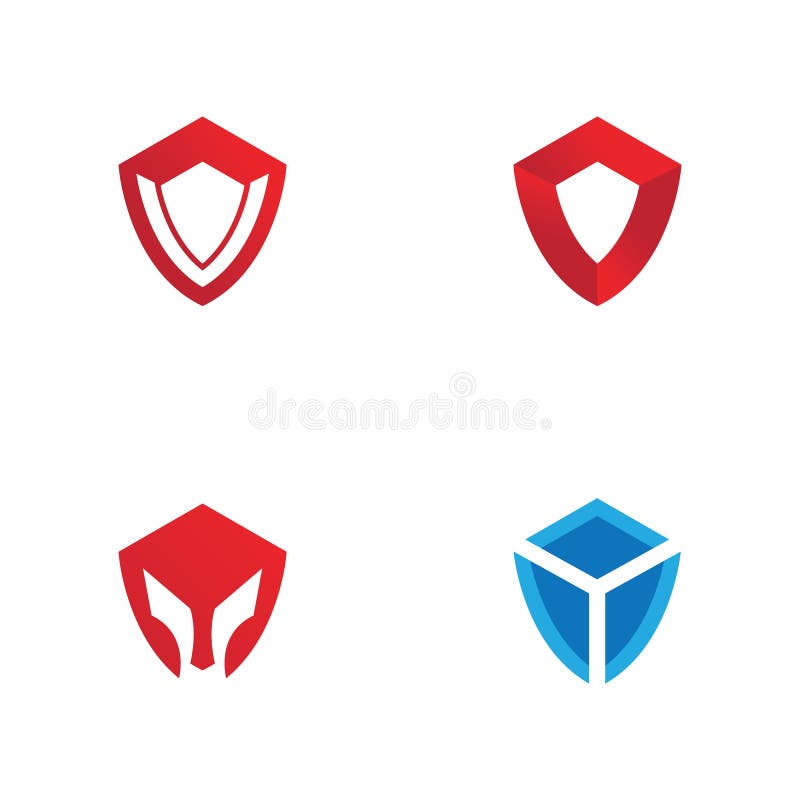 Shield Logo Template Design. Vector Shield Icon Stock Vector ...