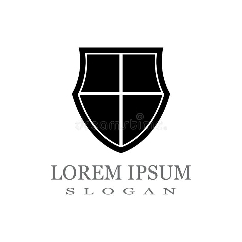 Shield Logo Template Vector Symbol Design Stock Vector - Illustration ...