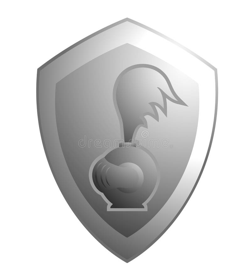 Shield metal stock vector. Illustration of sword, warriors - 31278980