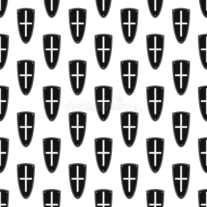 Shield pattern seamless stock vector. Illustration of insignia - 78833638