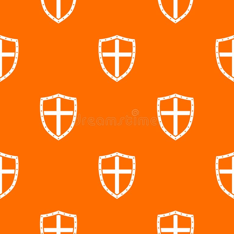 Shield pattern seamless stock vector. Illustration of decoration - 97940180