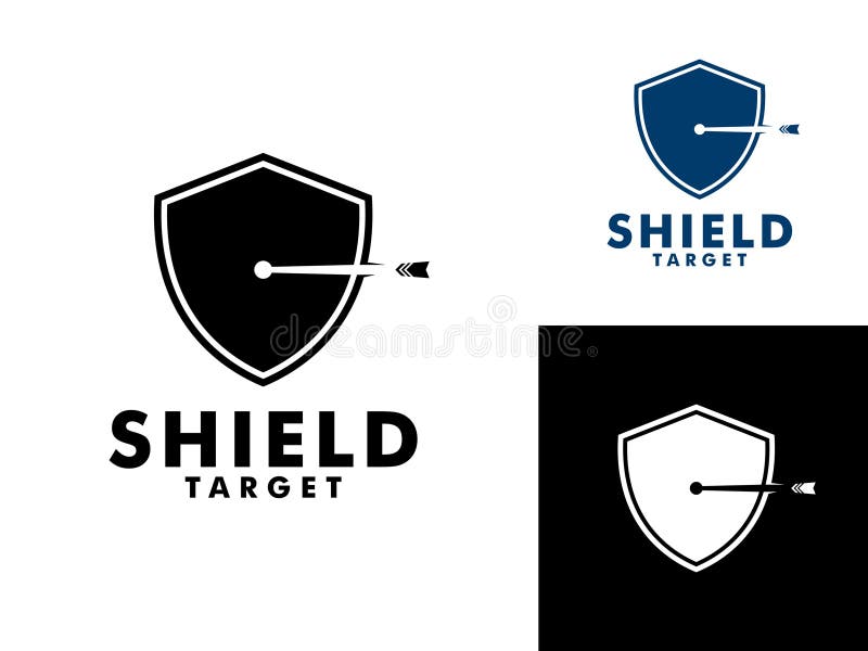 Shield Point, Shield Target Logo, Security Logo Protection Symbol ...