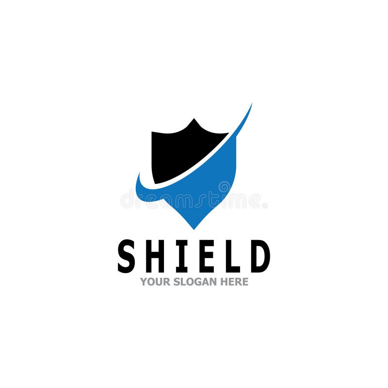 Shield Protection Logo Vector Illustration Stock Illustration ...