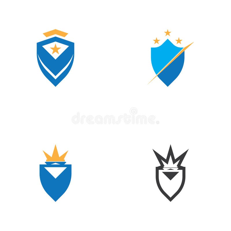 Shield Protection Logo Vector Illustration Stock Illustration ...