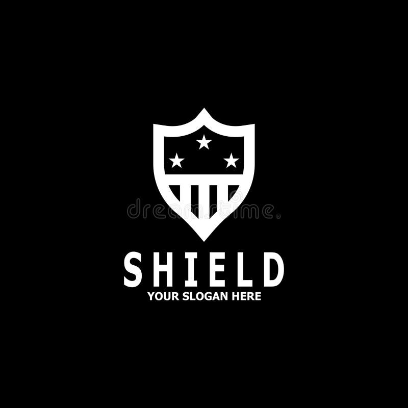 Shield Protection Logo Vector Illustration Stock Illustration ...