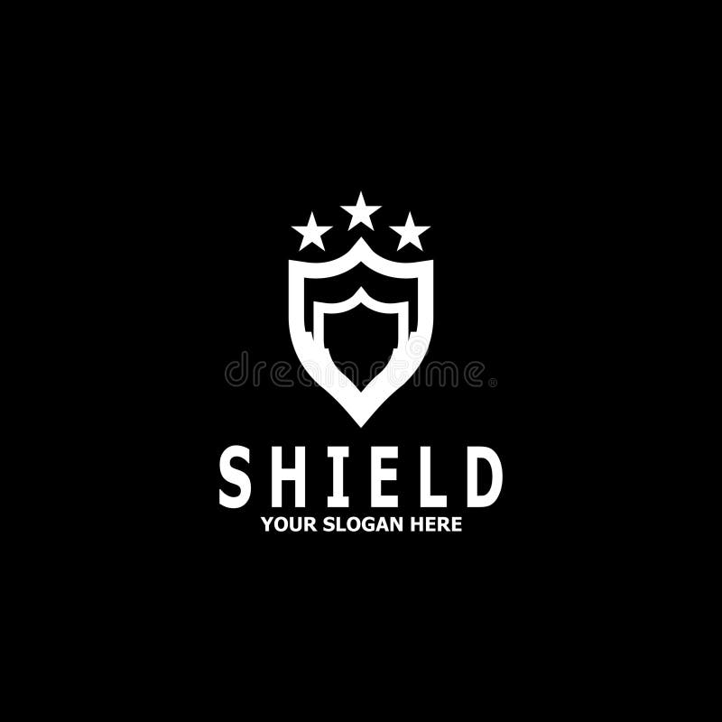 Shield Protection Logo Vector Illustration Stock Illustration ...