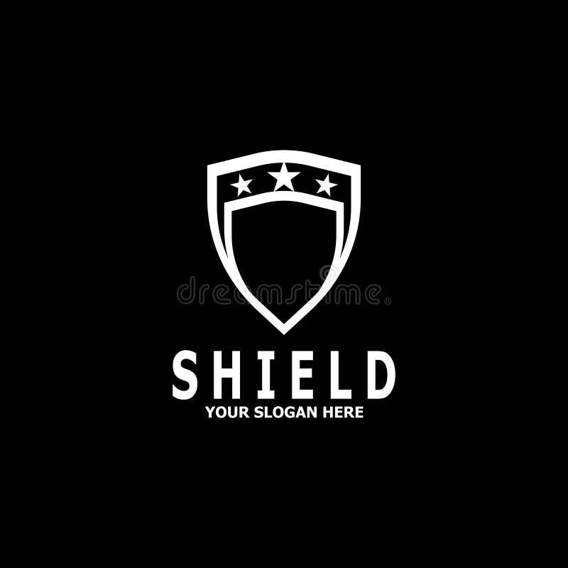 Shield Protection Logo Vector Illustration Stock Vector - Illustration ...
