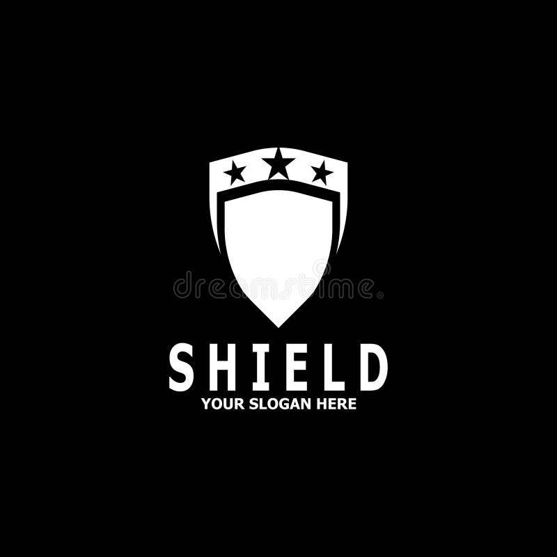 Shield Protection Logo Vector Illustration Stock Illustration ...