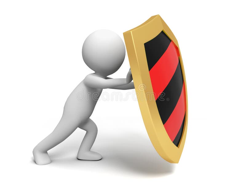 Shield stock illustration. Illustration of help, retro - 30987723