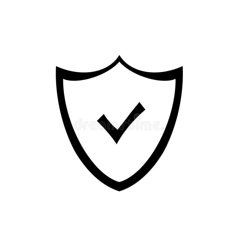 Shield Protection Security Web Anti Virus, Defense Icon Stock ...