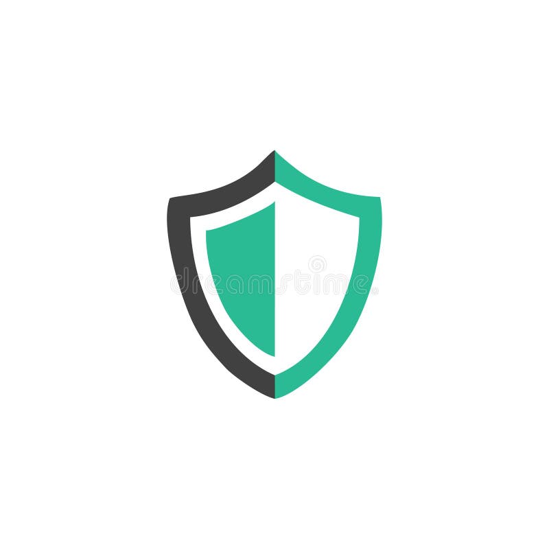 Shield Protection and Simple Flat Symbol for Website,mobile,logo,app,UI ...