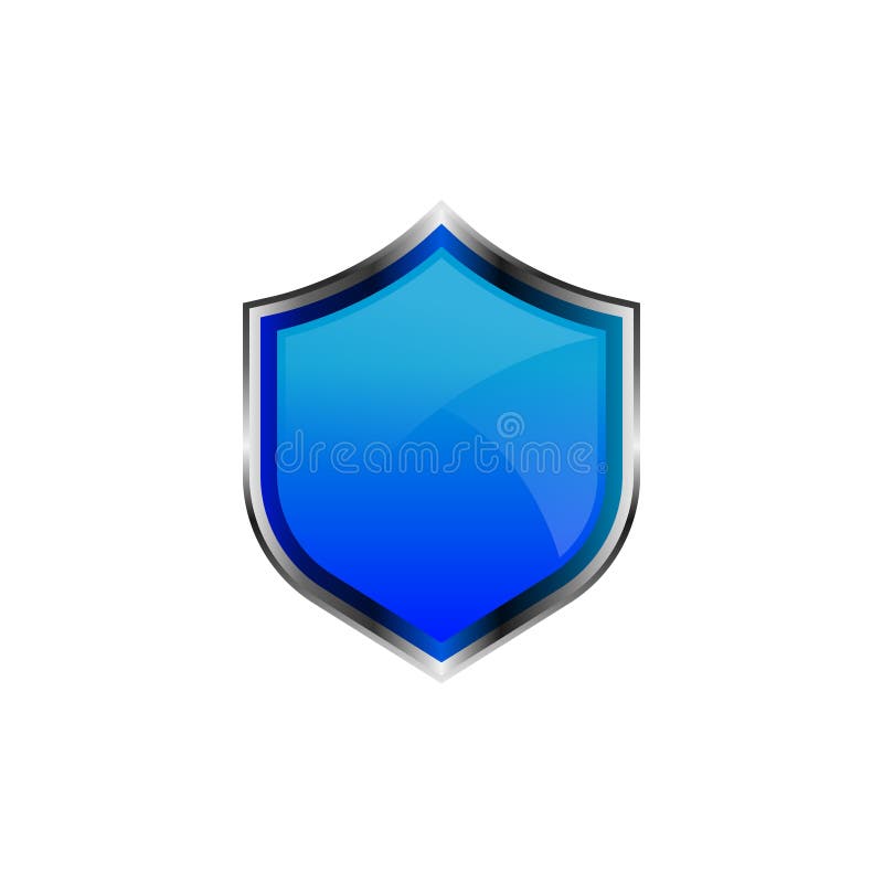 Shield Protection Technology Secure Logo Design Stock Vector ...