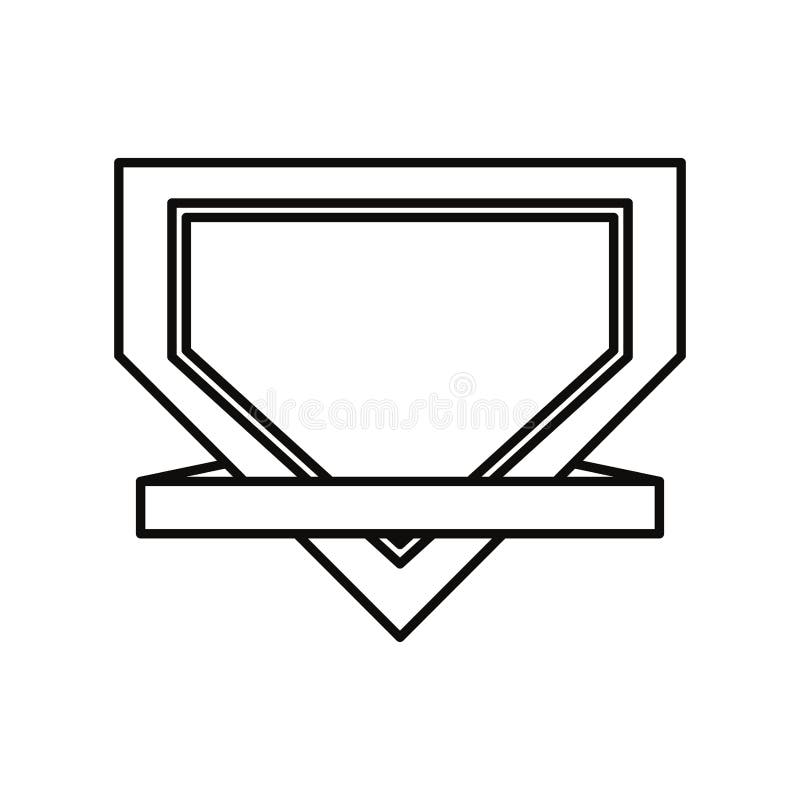 Shield ribbon banner stock illustration. Illustration of ribbon - 148460792