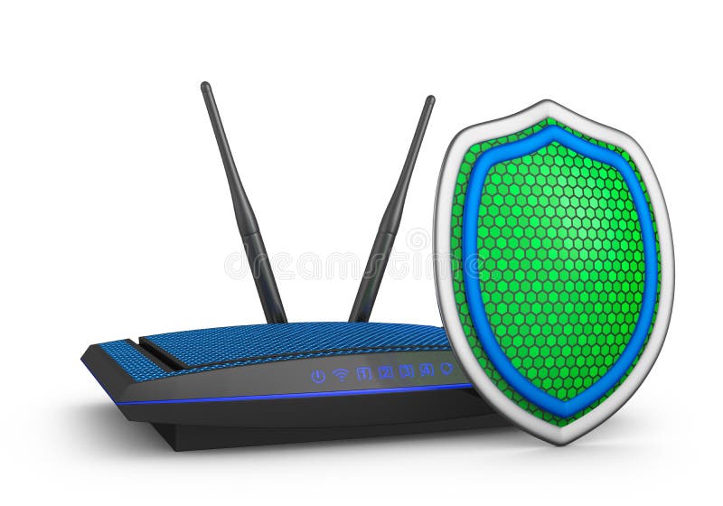 Wifi router stock illustration. Illustration of mobile - 41807304