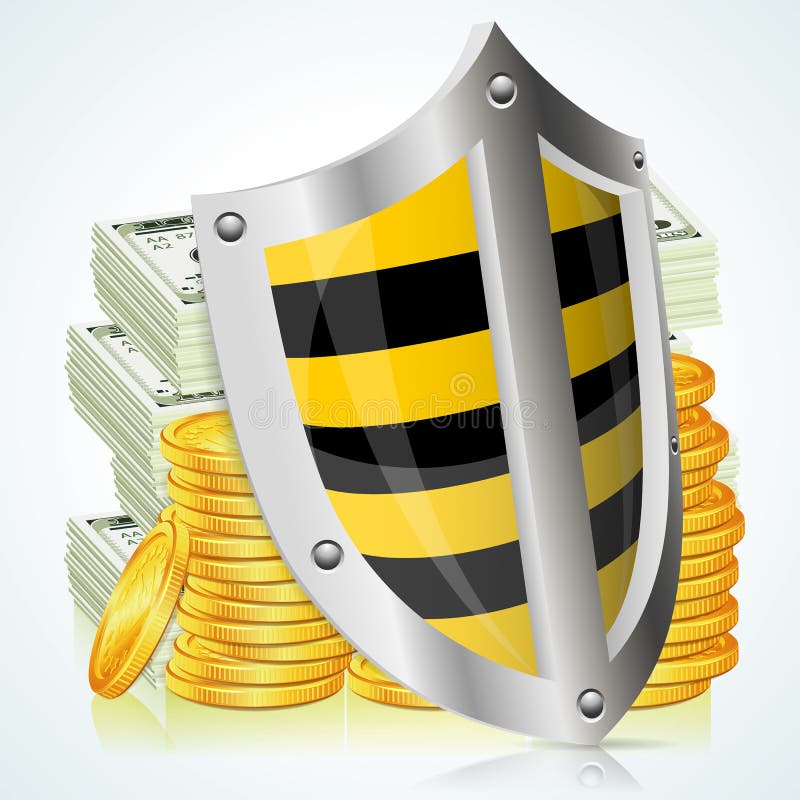 Deposit money stock illustration. Illustration of gold - 13525283