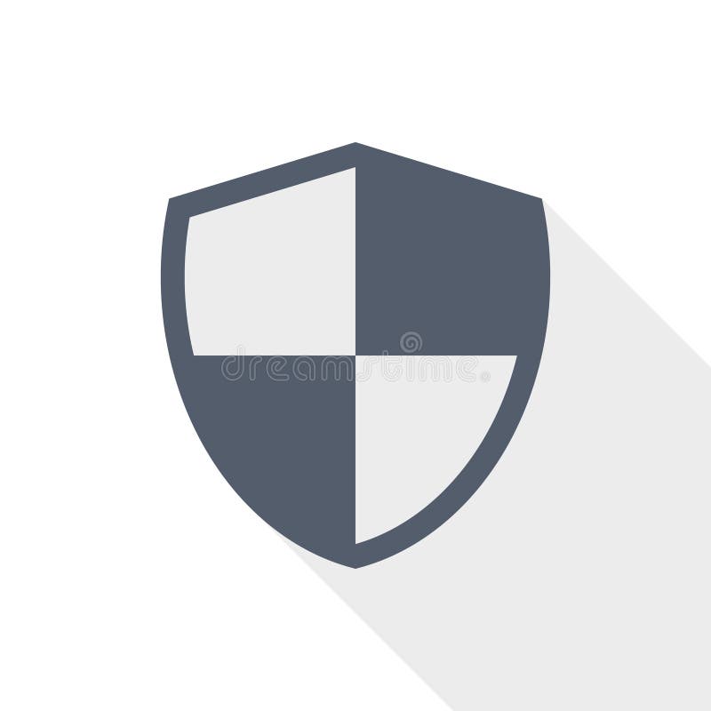 Shield, Security Concept, Defence, Safety Flat Design Vector ...