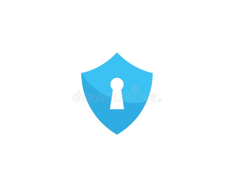 Shield Security Lock Logo Vector Stock Vector - Illustration of ...