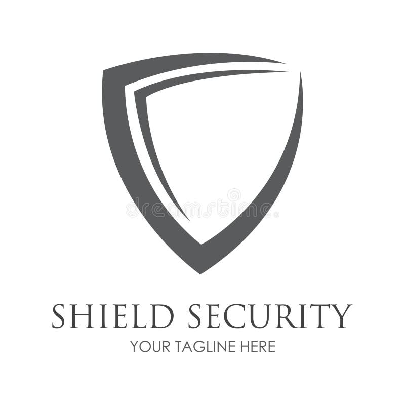 Shield Security Logo Design Vector Illustration Template Stock Vector ...