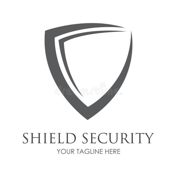 Shield Security Logo Design Vector Illustration Template Stock Vector ...