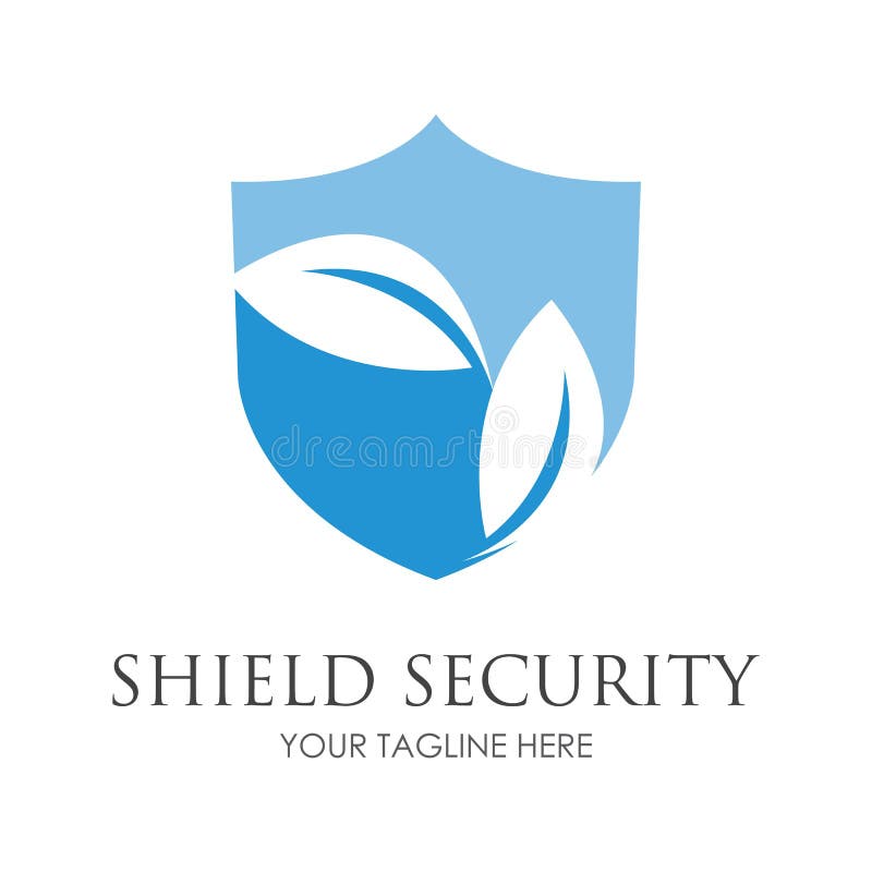 Shield Security Logo Design Vector Illustration Template Stock Vector ...