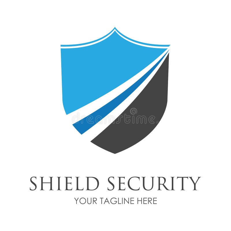 Shield Security Logo Design Vector Illustration Template Stock Vector ...